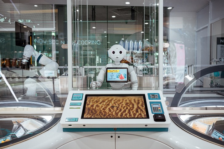Robot-staffed ice cream bar opens in Melbourne with NZ tech ...